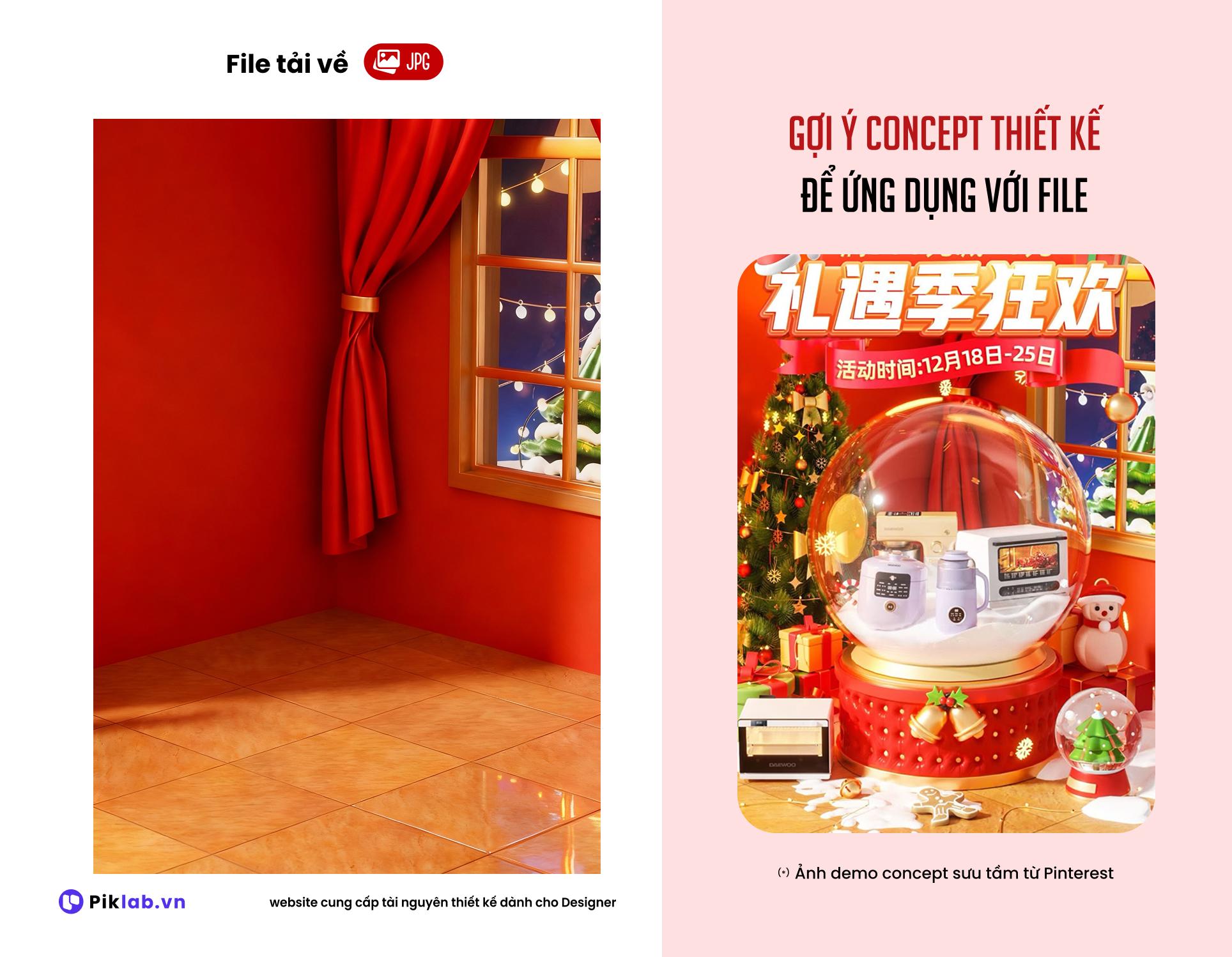 Red room background design poster shopping christmas gifts, Nền ...