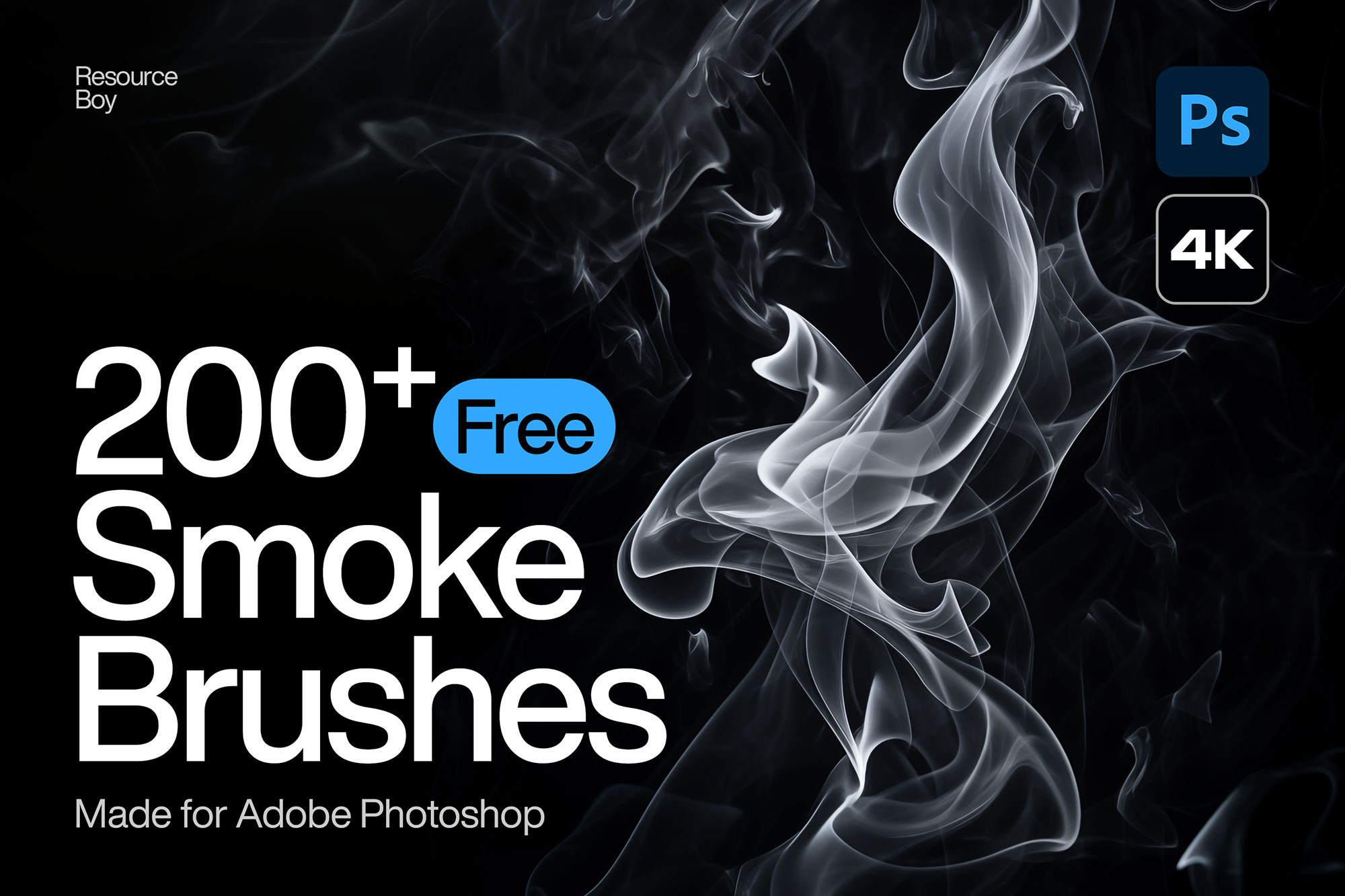 200 Smoke effects Photoshop brushes