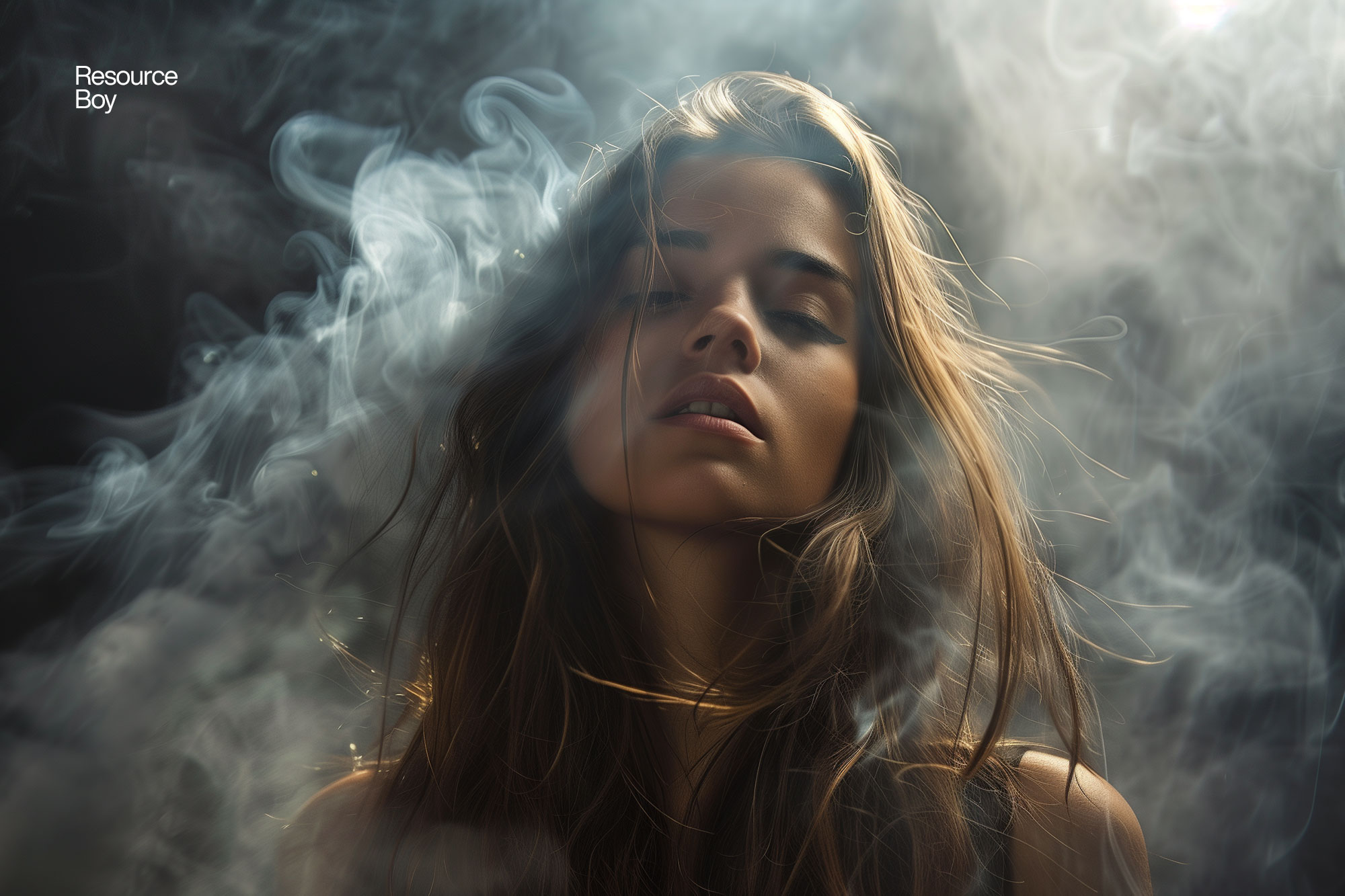 200 Smoke effects Photoshop brushes