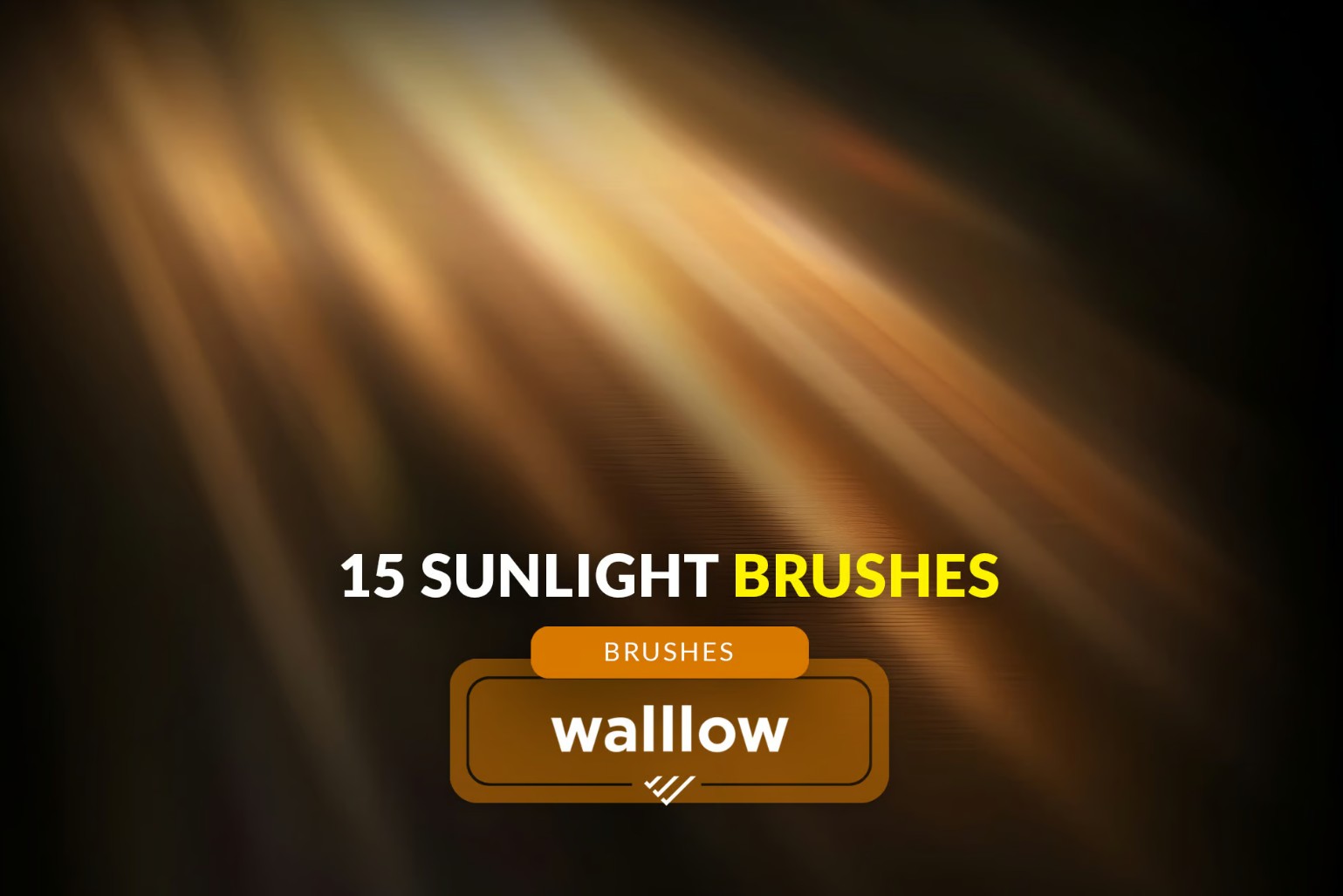 Smooth subtle realistic sunlight photoshop brushes, bộ 15 brushes hiệu ...