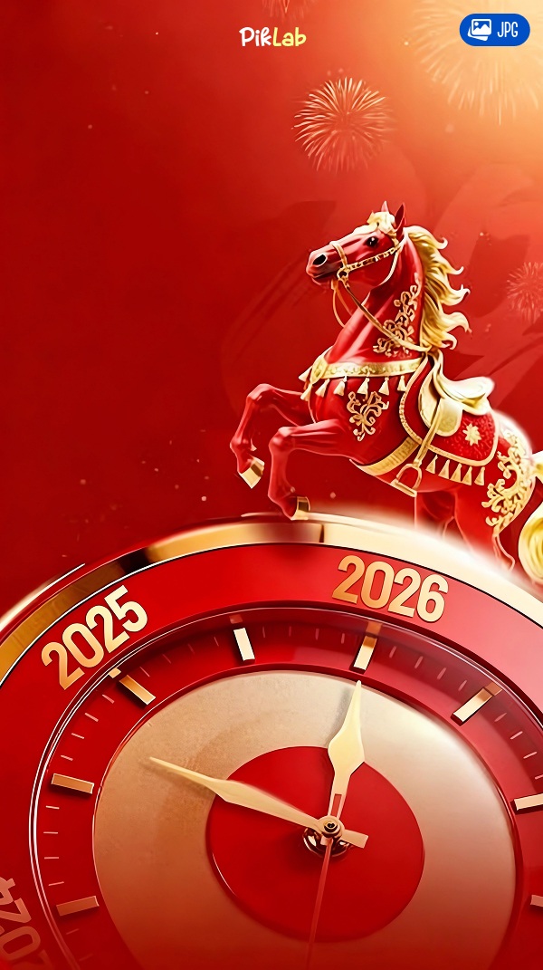 Year of the Horse 2026 Success Theme – Modern Lunar New Year Design ...