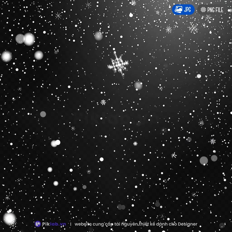 Snowfall Effect – Beautiful light flying particle texture for design ...