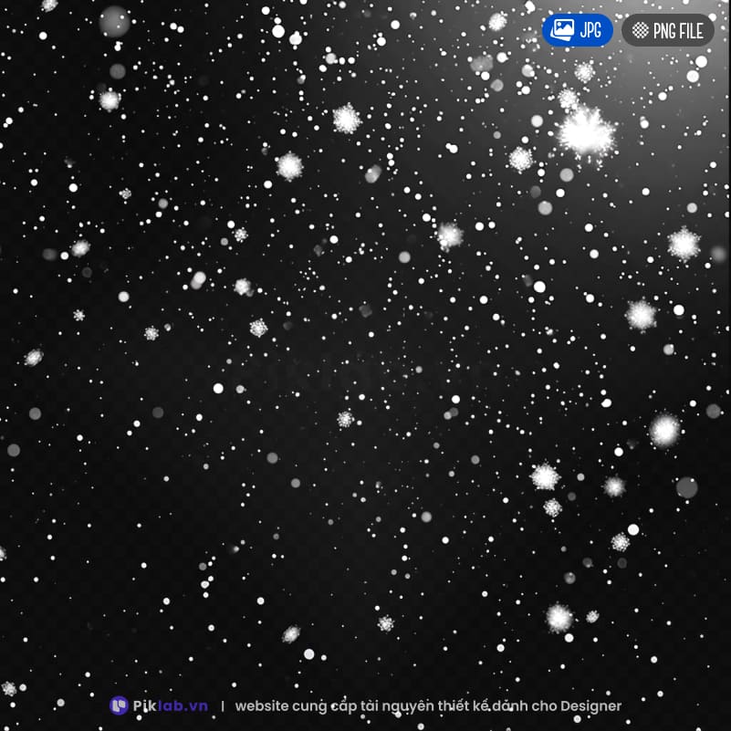 Snowfall Effect – Beautiful light flying particle texture for design ...
