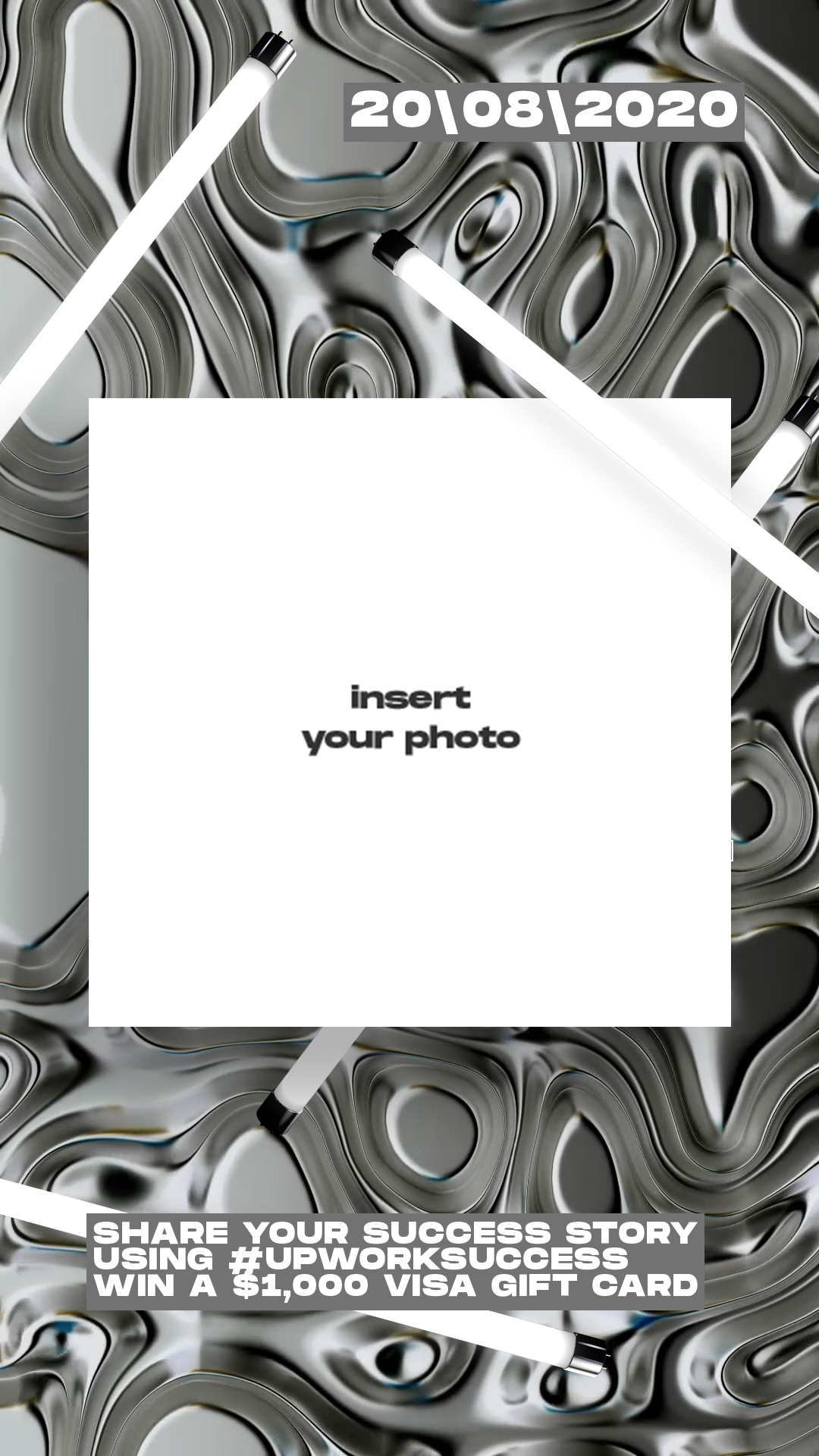 Marble background Advertising Design Template Collage Art - piklab226