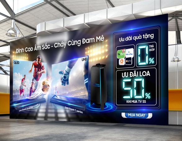 New Product Television Sale Promotion Campaign E-commerce Keyvisual ...