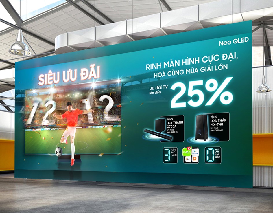 New Product Television Sale Promotion Campaign E-commerce Keyvisual ...