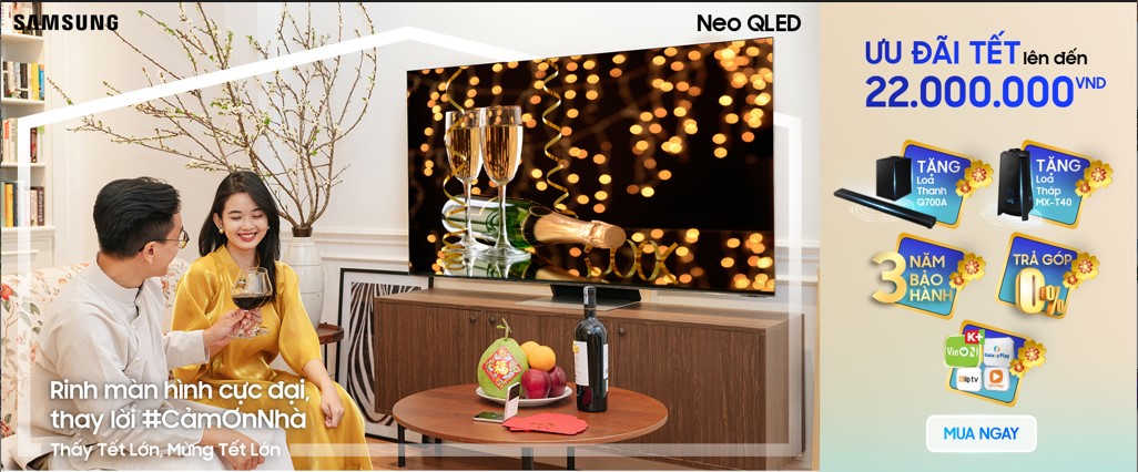 Tet Holiday Television Sale Promotion Campaign E-commerce Keyvisual ...