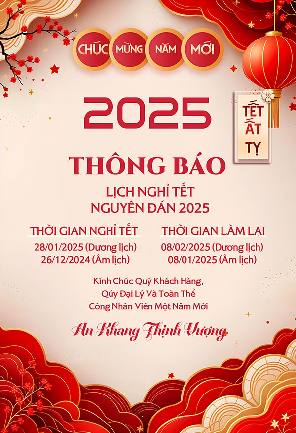 Banner poster calendar lịch nghỉ tết nguyên đán, happy new year tet ...