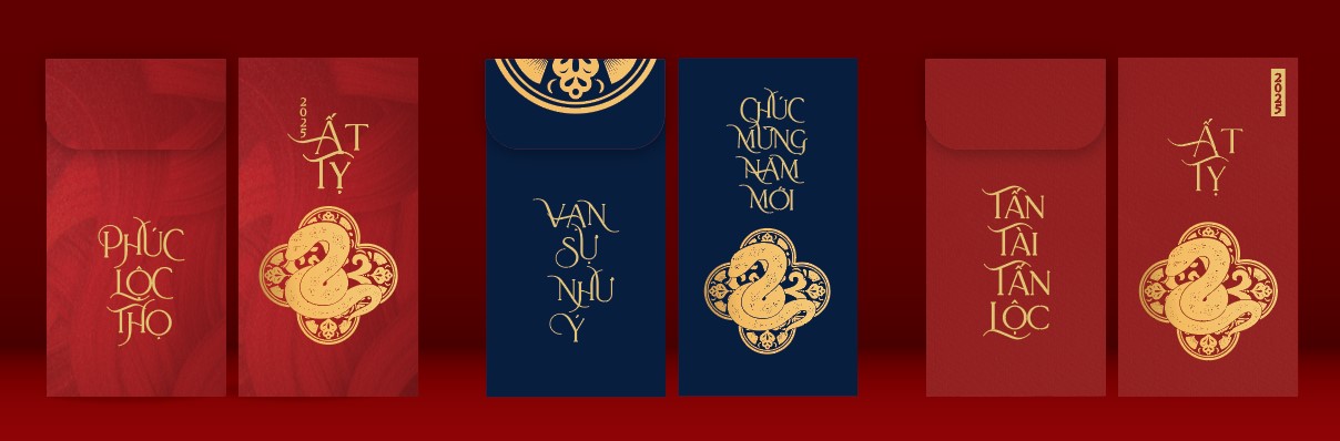 Chúc mừng năm mới snake mascot happy new year tet holiday lucky money ...