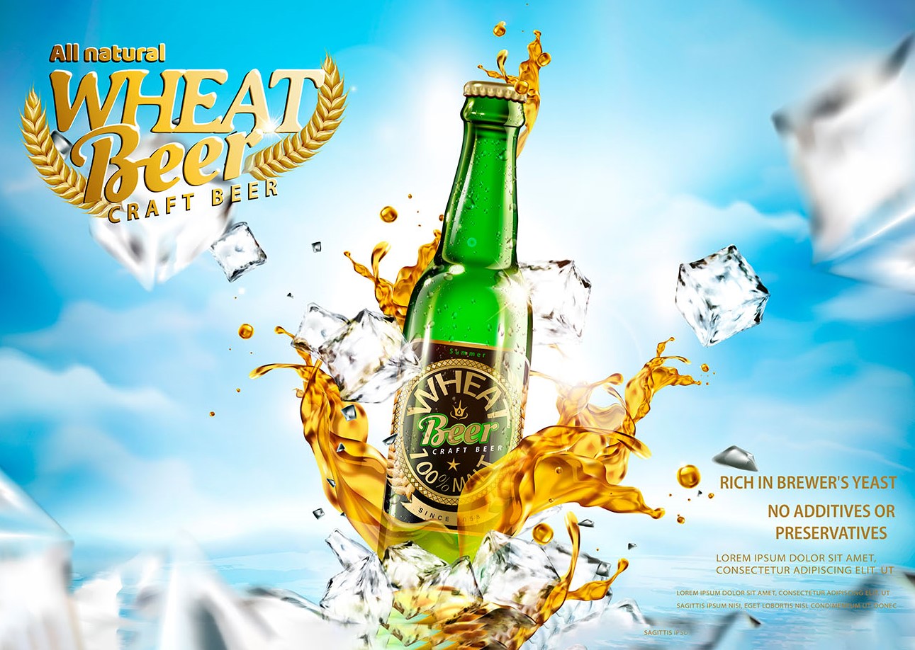 This week Special Beer Promotion Banner Template - piklabvip623