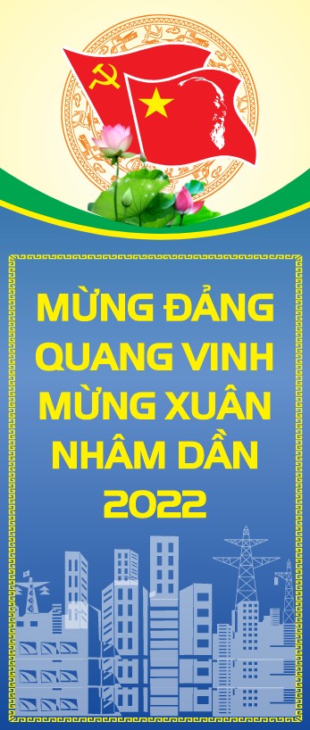 Backdrop standee poster banner Communist Party of Vietnam Foundation ...