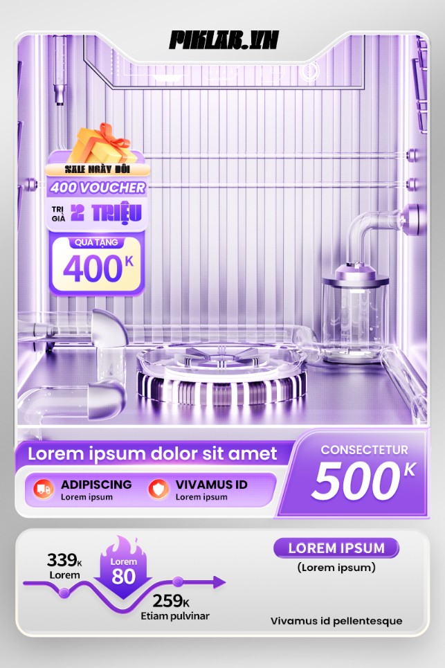 E-commerce Frame Product Banner, Product Bundle Promotion, Grey and ...