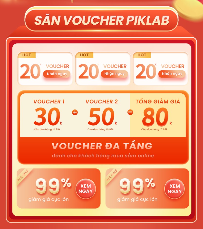 Cut Frame Landing page Multilayered Voucher Offer Banner, Online ...