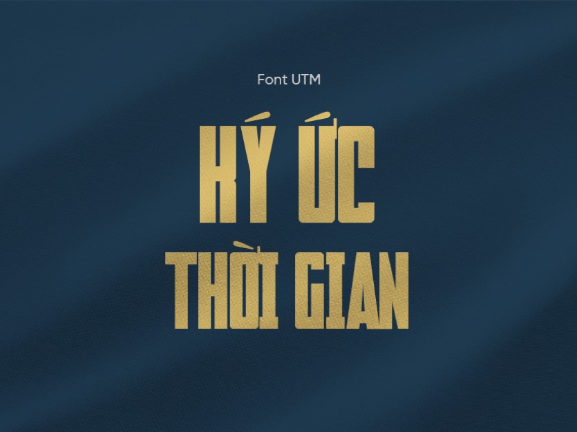 Font Việt hóa UTM Faltura