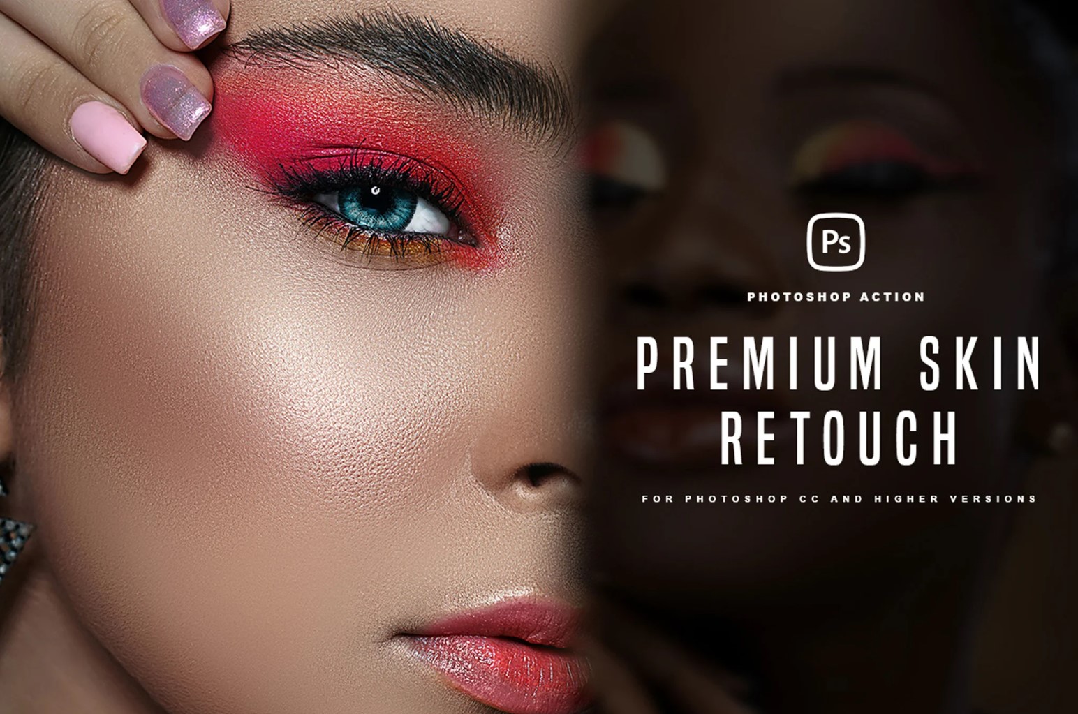 Premium Skin Retouch Fx Photoshop Action - Plugin làm đẹp da