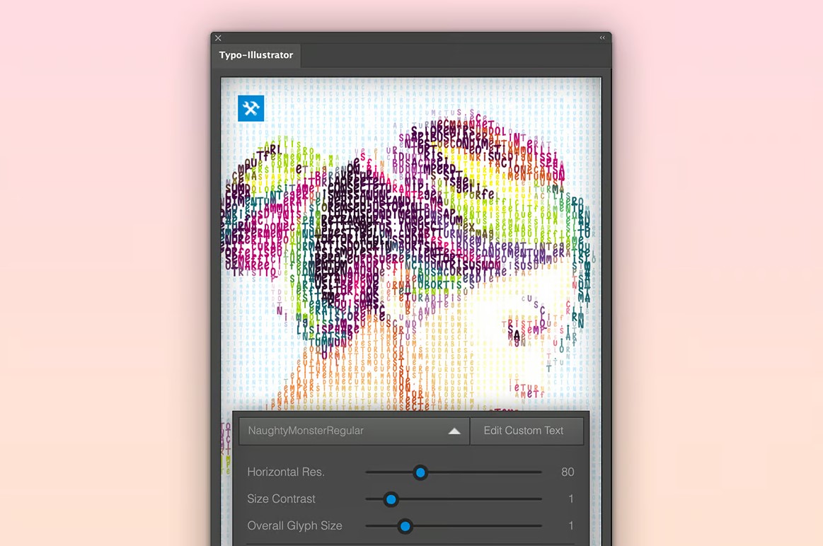 A Picture Is Worth A Thousand Words Typo Illustrator Plugin - tạo ảnh ...