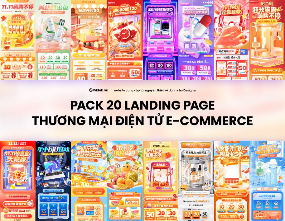 Piklab.vn - website cung cấp tài nguyên thiết kế hàng đầu Việt Nam