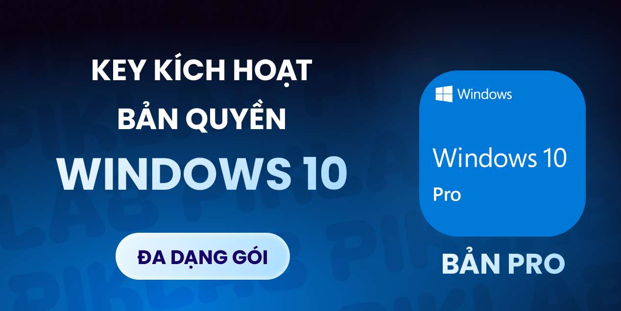 Nâng cấp Windows 10 Professional - CD Key